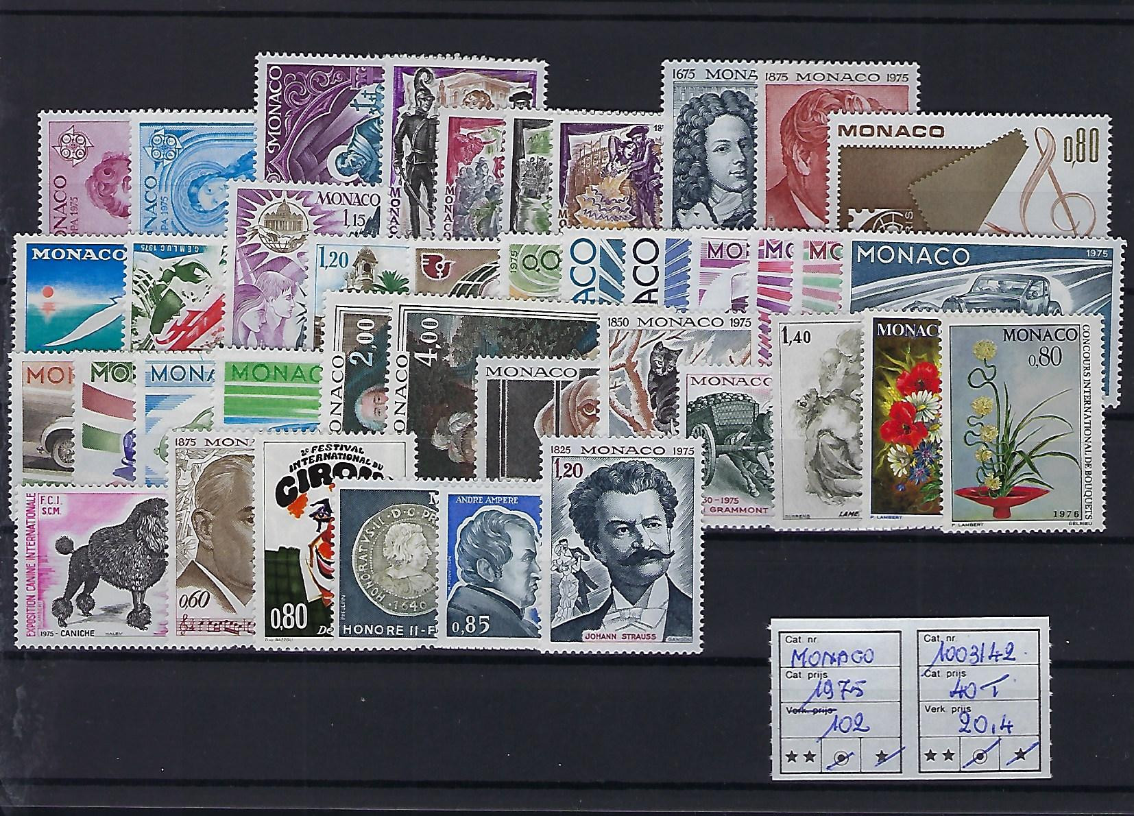 Postzegel Monaco 1975