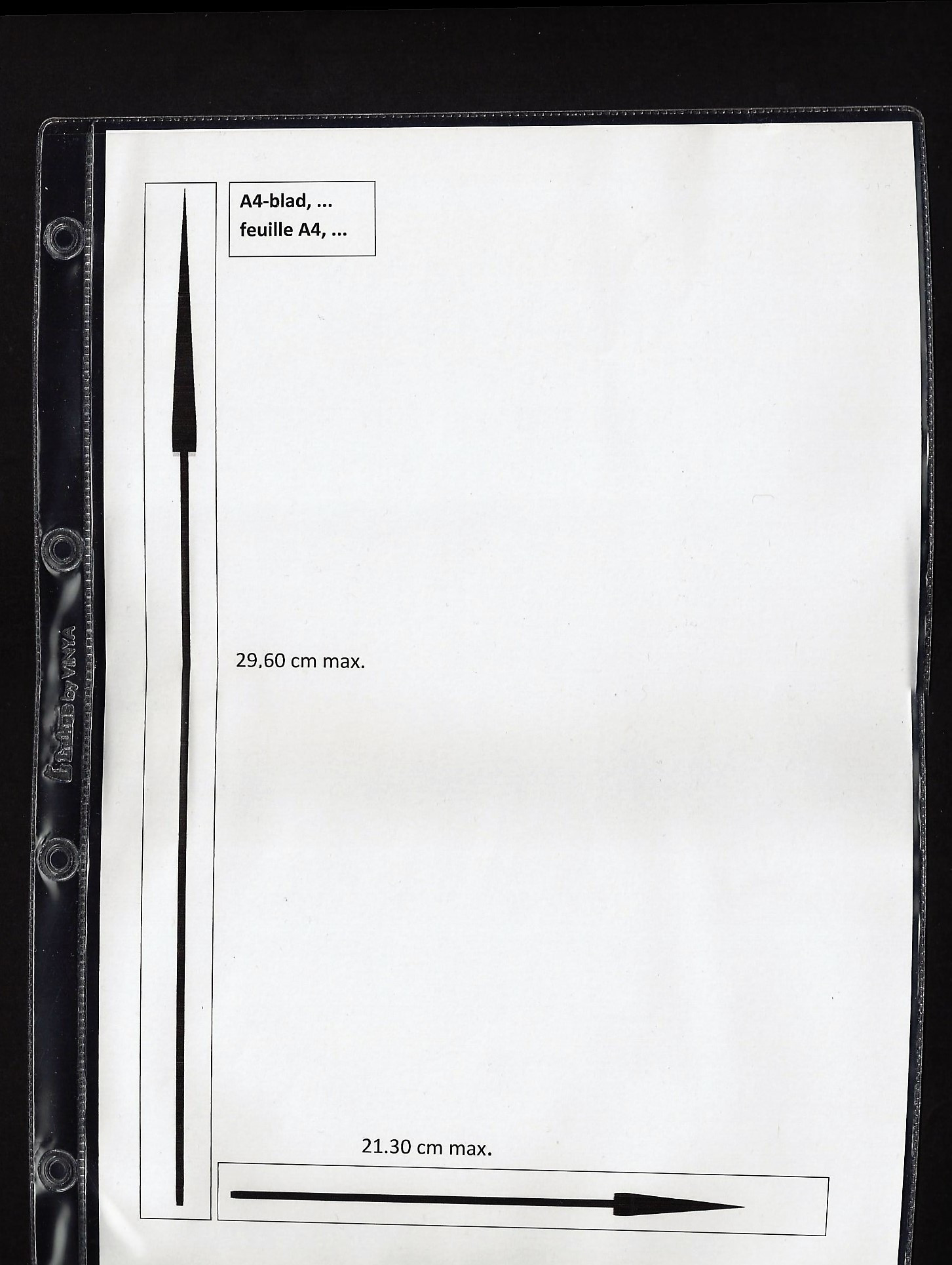 LUKOS/VINYA blad DIN A4 1 vak