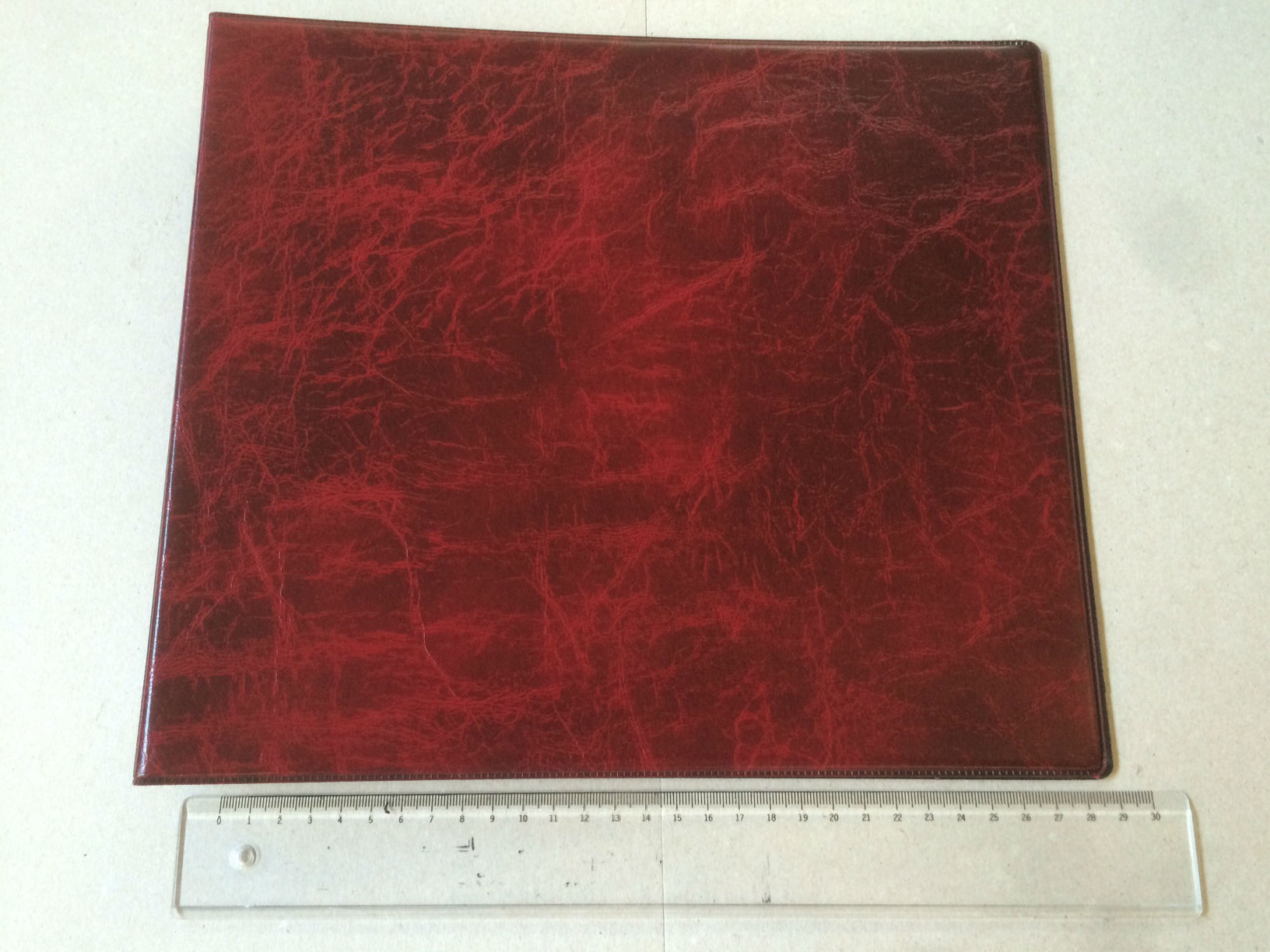 LUKOS/VINYA reliure (vide) LIEBIG dos large (couverture rouge)