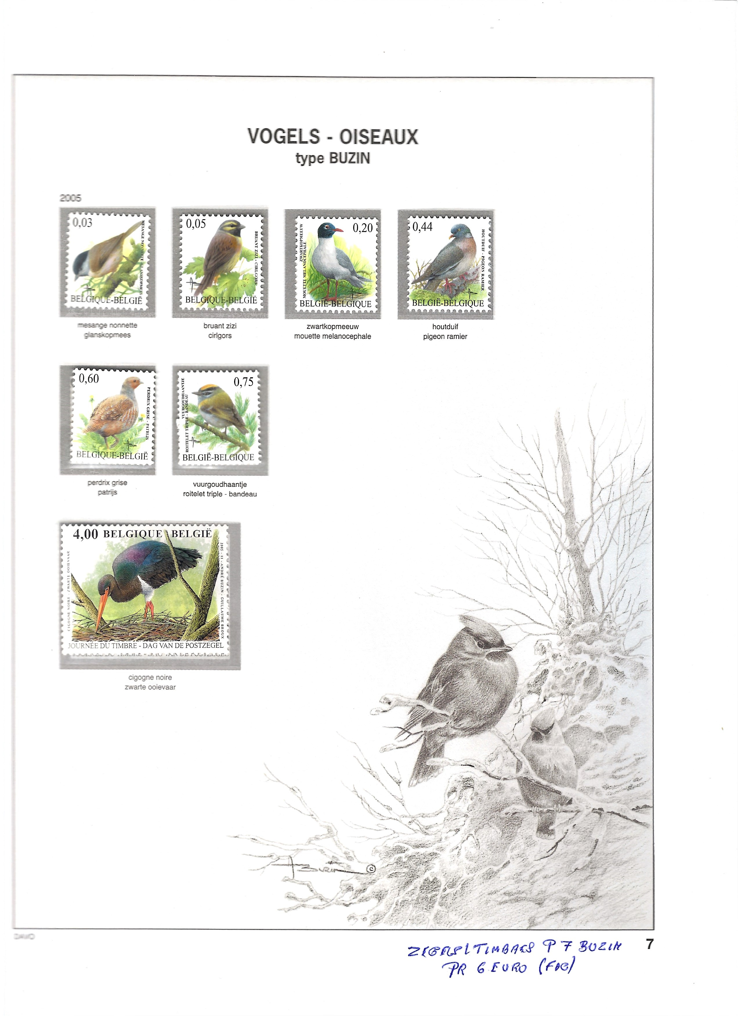 Davo timbres Buzin 7